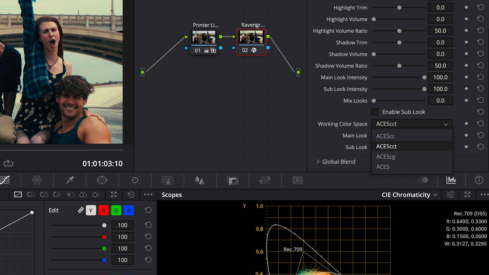 Working with ACES in Davinci Resolve - Ravengrade